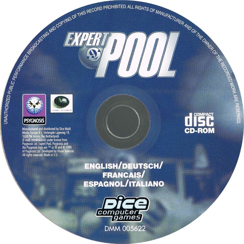 Expert Pool cover or packaging material - MobyGames