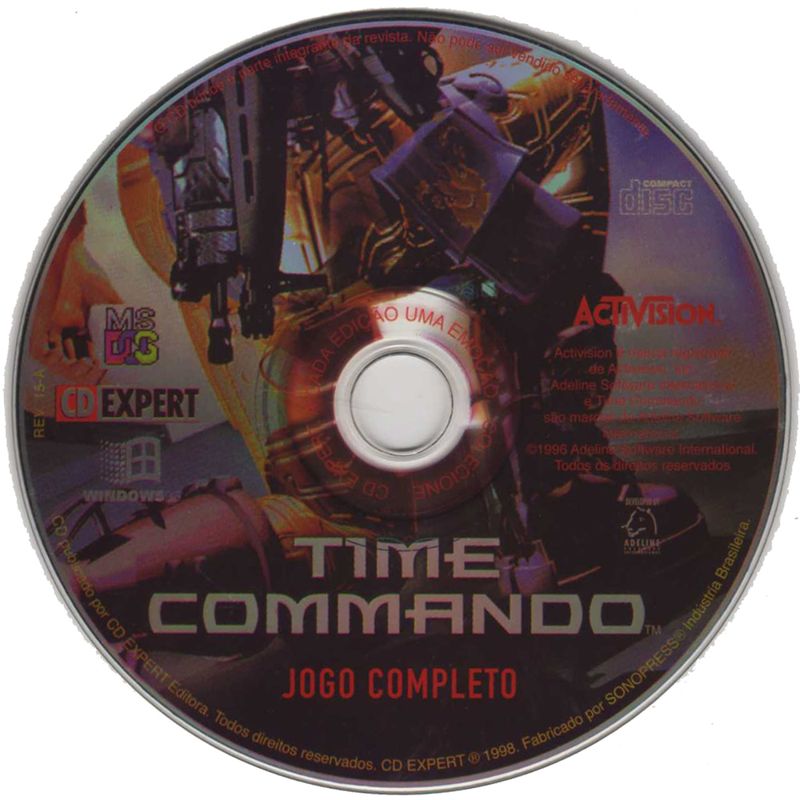 Time Commando cover or packaging material - MobyGames