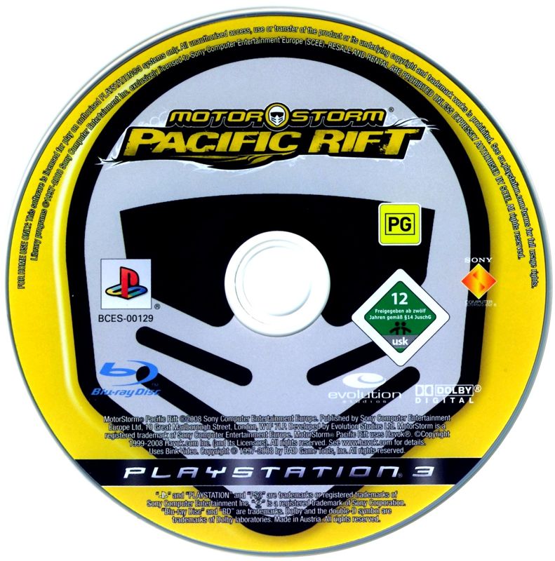 MotorStorm: Pacific Rift cover or packaging material - MobyGames