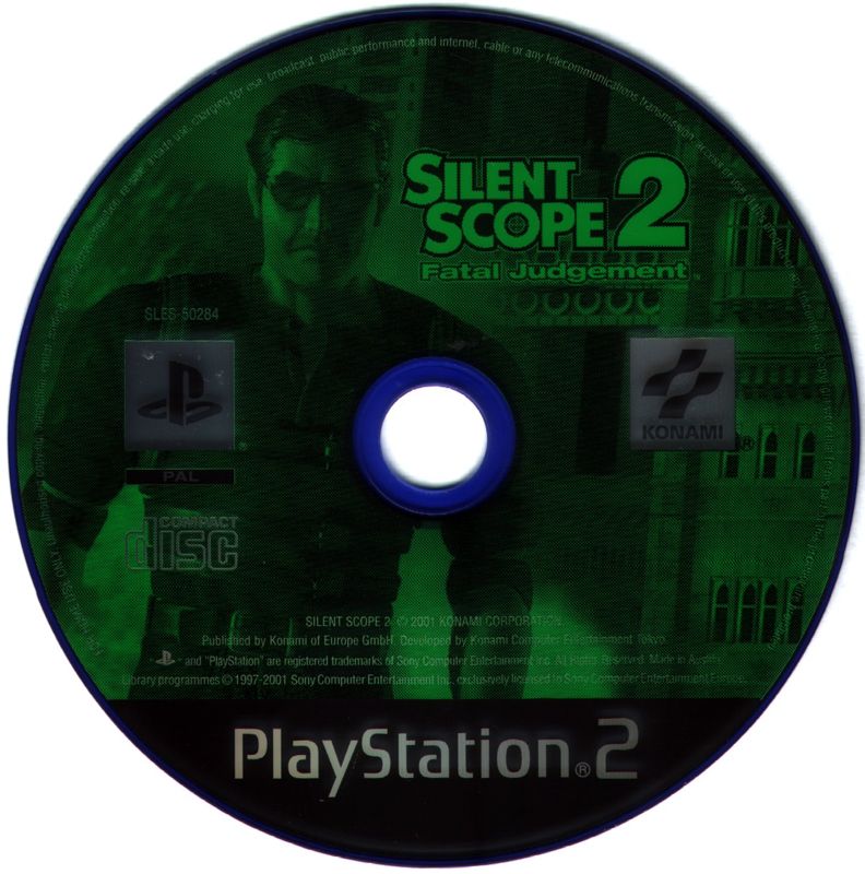 Silent Scope 2: Dark Silhouette cover or packaging material - MobyGames