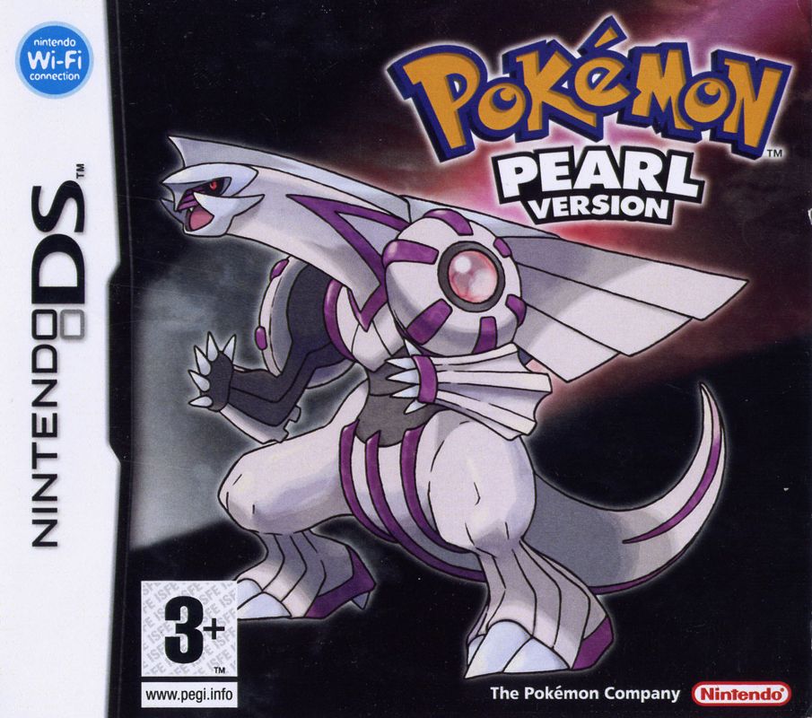 Pokémon Pearl Version cover or packaging material - MobyGames