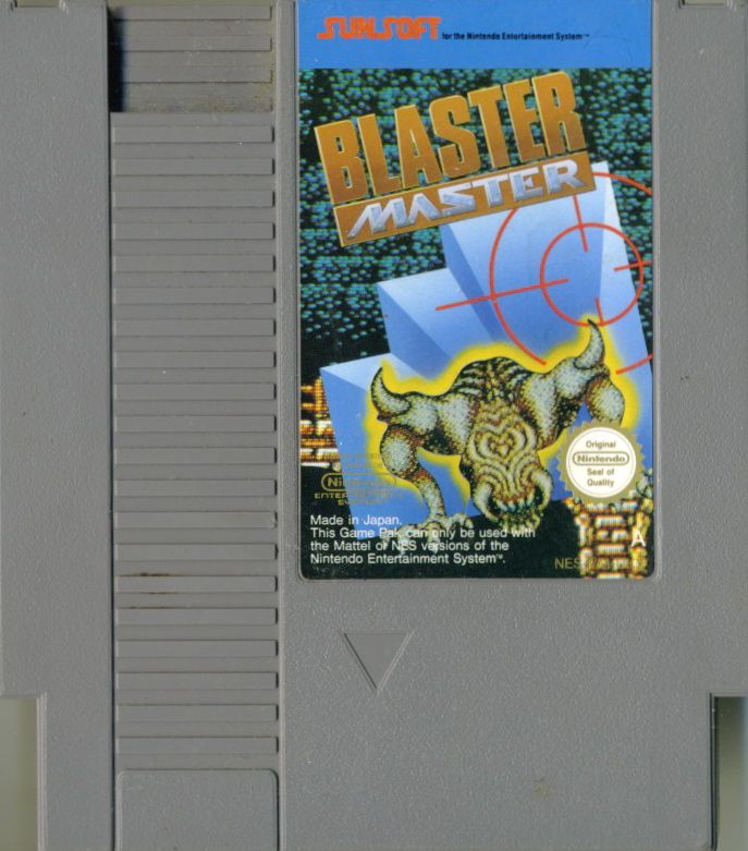 Blaster Master cover or packaging material - MobyGames