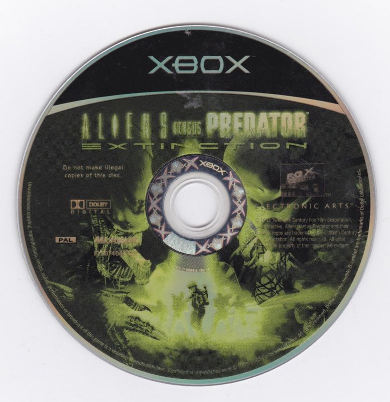 Aliens Versus Predator: Extinction cover or packaging material - MobyGames