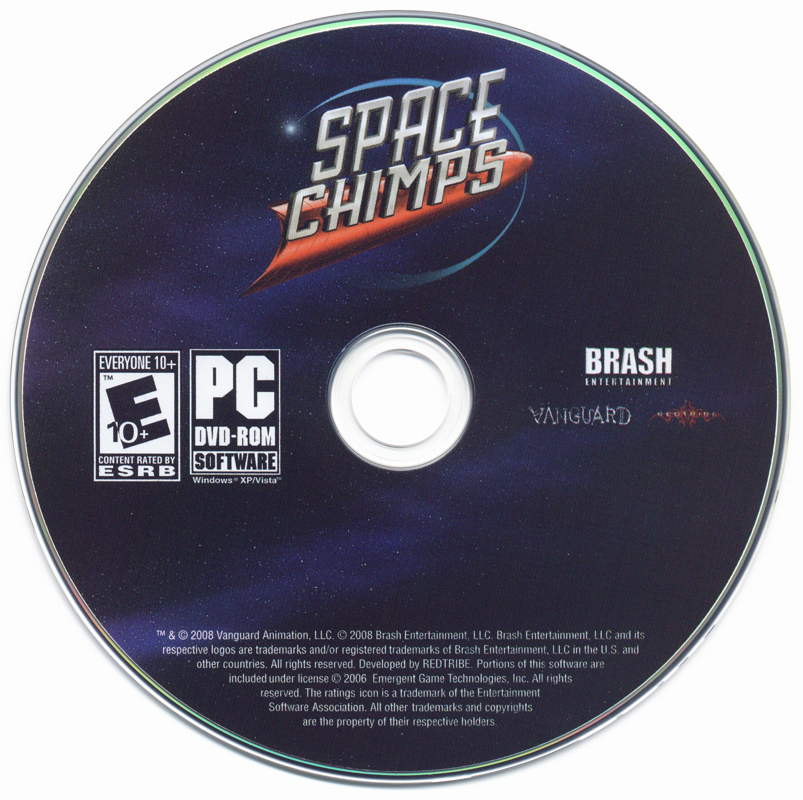 Space Chimps cover or packaging material - MobyGames