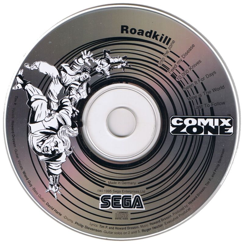 Comix Zone cover or packaging material - MobyGames