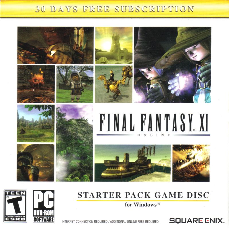 Final Fantasy XI Online: Starter Pack (2007) - MobyGames