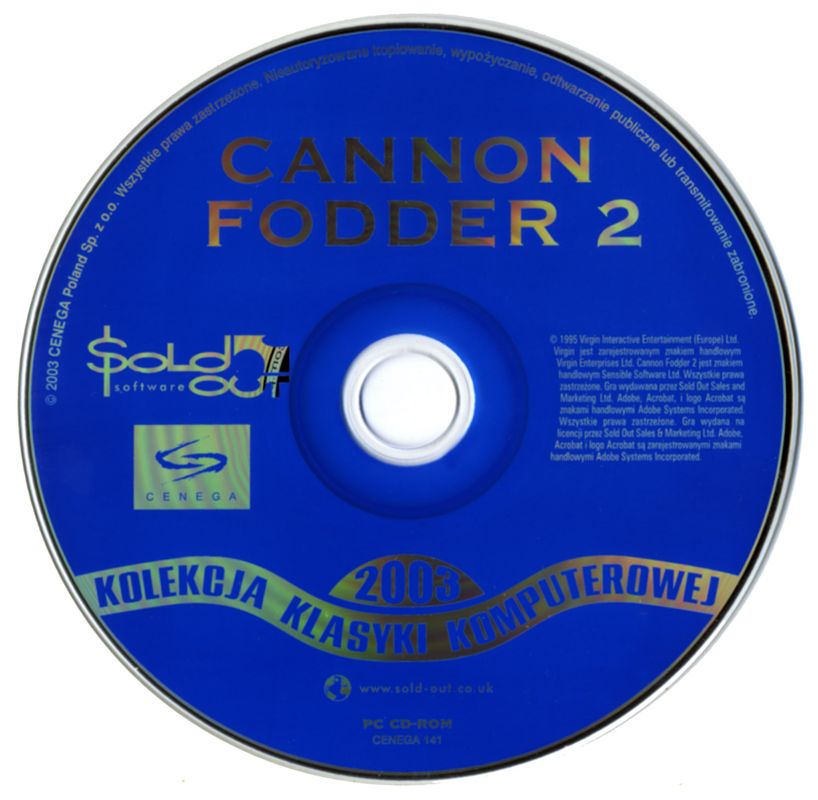 Cannon Fodder 2 cover or packaging material - MobyGames