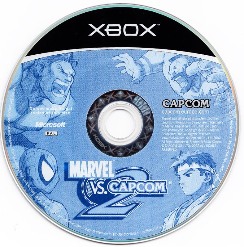 Marvel vs. Capcom 2 cover or packaging material - MobyGames