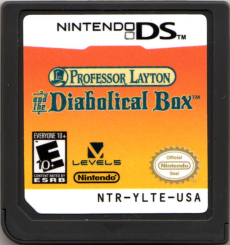 Professor Layton and the Diabolical Box cover or packaging material - MobyGames
