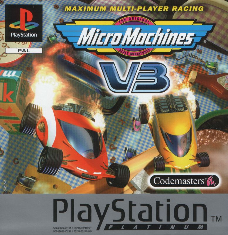 Micro Machines V3 cover or packaging material - MobyGames