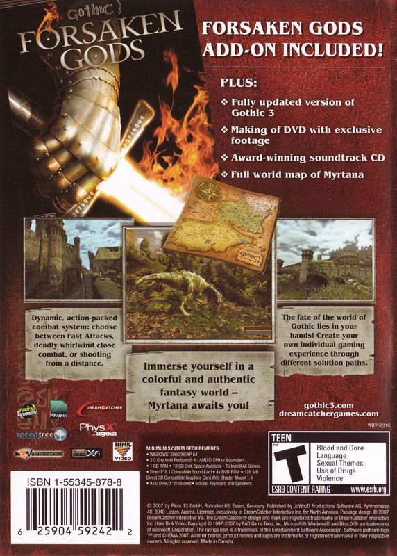 Gothic 3 (Collector's Edition) cover or packaging material - MobyGames