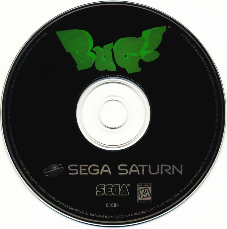 Bug! cover or packaging material - MobyGames