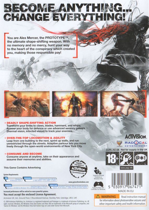 Prototype cover or packaging material - MobyGames