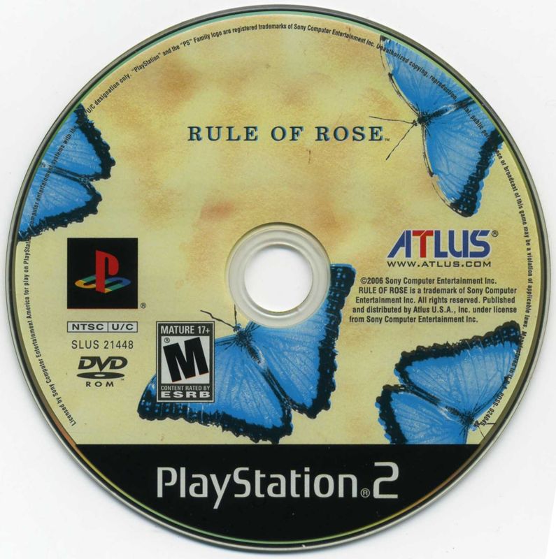 Rule of Rose cover or packaging material - MobyGames