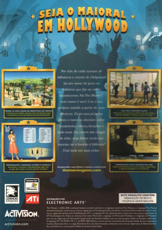 The Movies cover or packaging material - MobyGames