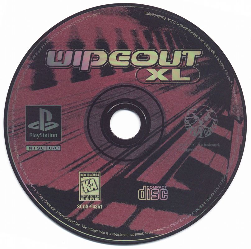WipEout XL cover or packaging material - MobyGames