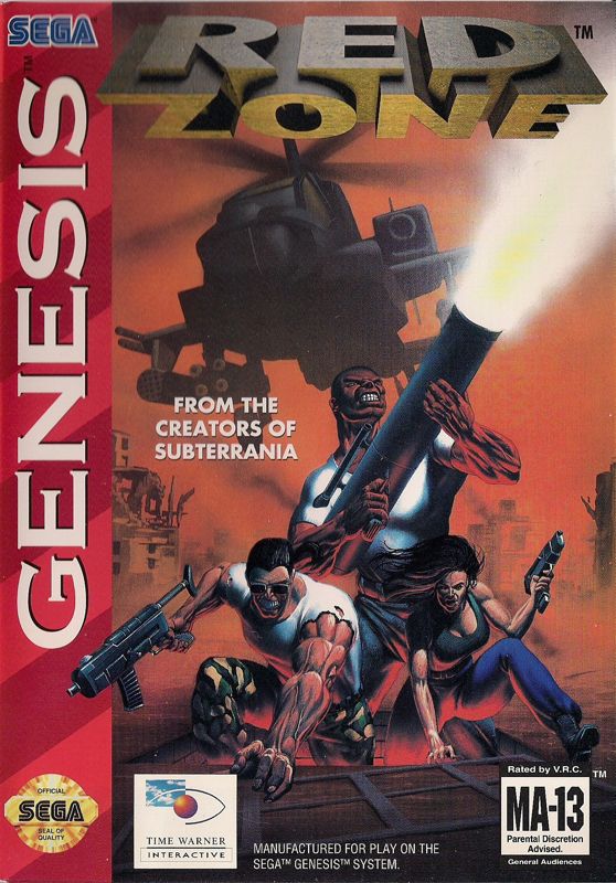 Red Zone cover or packaging material - MobyGames
