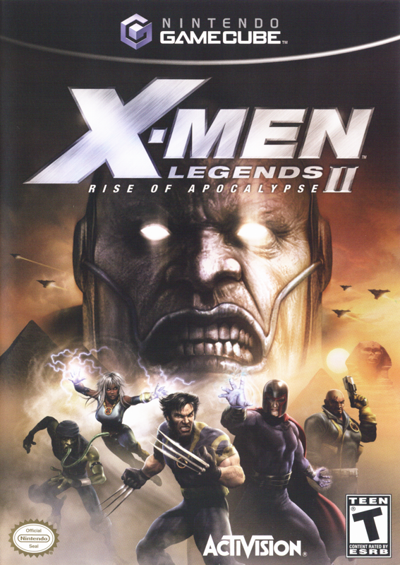 X-Men: Legends II - Rise of Apocalypse cover or packaging material ...