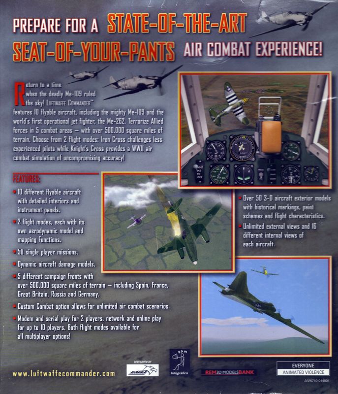 Luftwaffe Commander: WWII Combat Flight Simulator cover or packaging ...