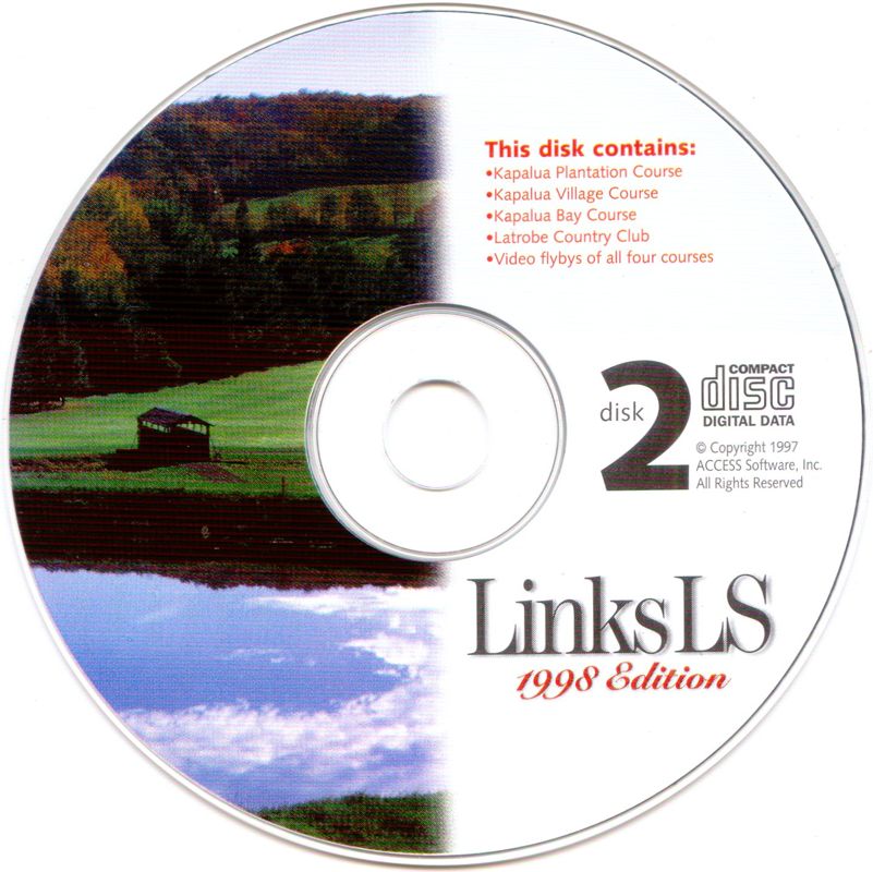 Links LS: 1998 Edition cover or packaging material - MobyGames