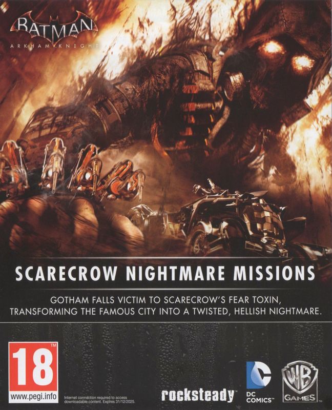 Batman: Arkham Knight (Limited Edition) cover or packaging material ...