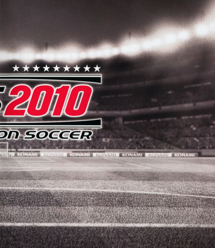 PES 2010: Pro Evolution Soccer cover or packaging material - MobyGames