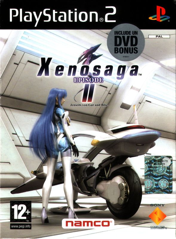Xenosaga: Episode II - Jenseits von Gut und Böse cover or packaging ...
