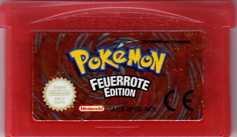 Pokémon FireRed Version cover or packaging material - MobyGames