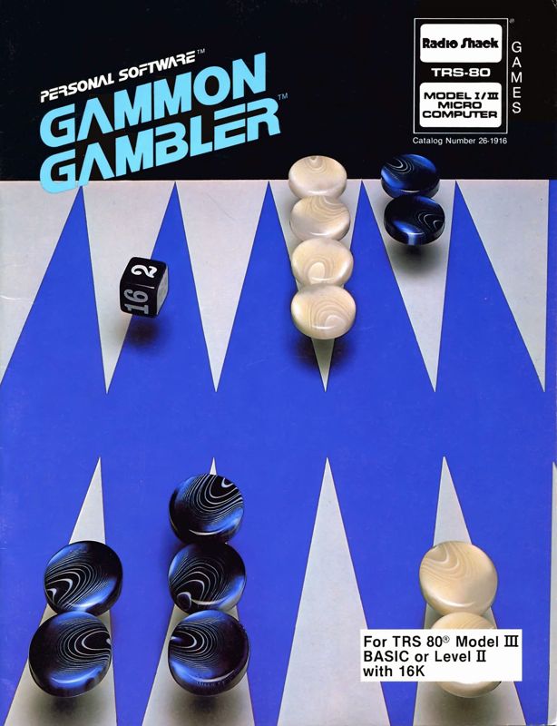 Gammon Gambler box covers - MobyGames
