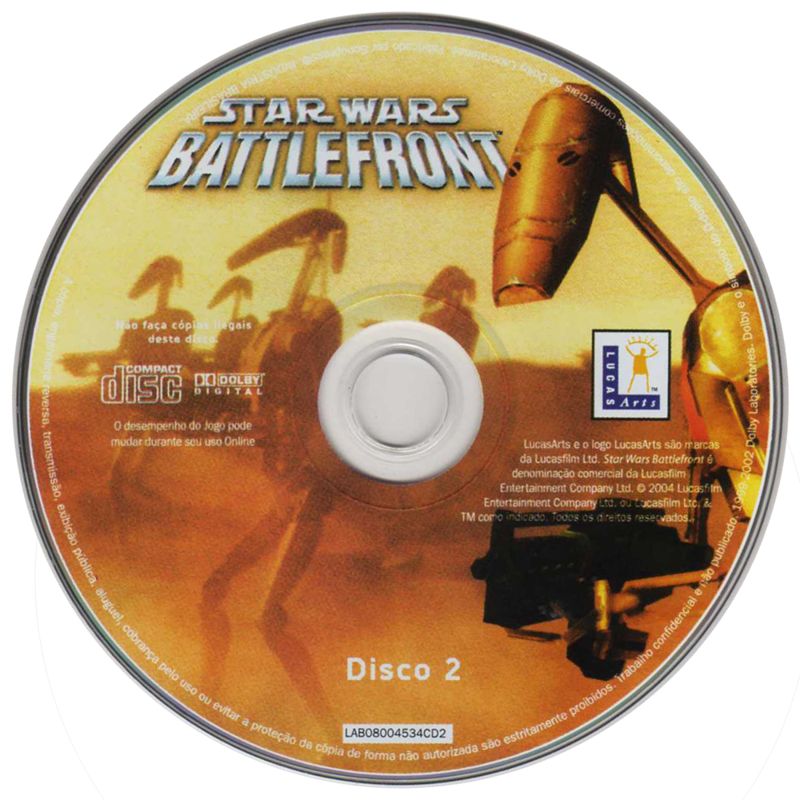 Star Wars: Battlefront cover or packaging material - MobyGames