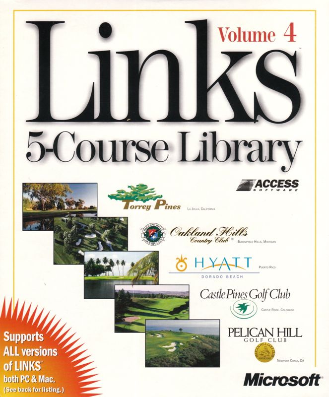 Links: 5-Course Library - Volume 4 (1999) - MobyGames