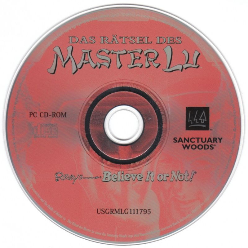 Ripley's Believe It or Not!: The Riddle of Master Lu cover or packaging ...