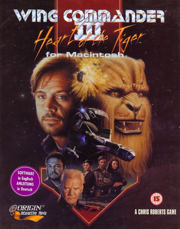 Wing Commander III: Heart of the Tiger cover or packaging material ...