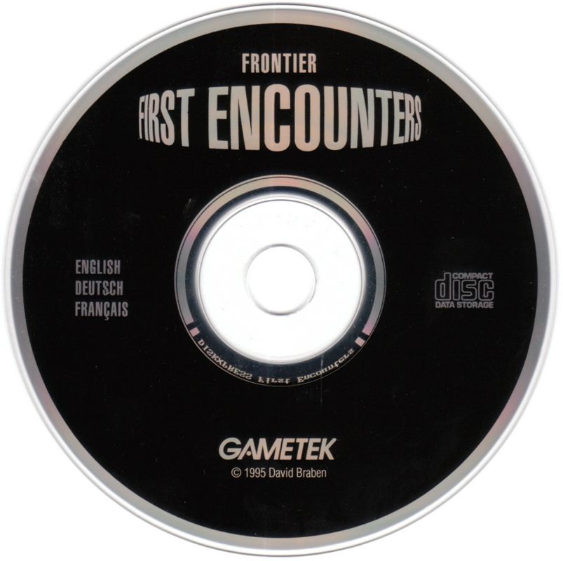Frontier: First Encounters cover or packaging material - MobyGames