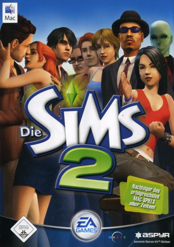 The Sims 2 cover or packaging material - MobyGames