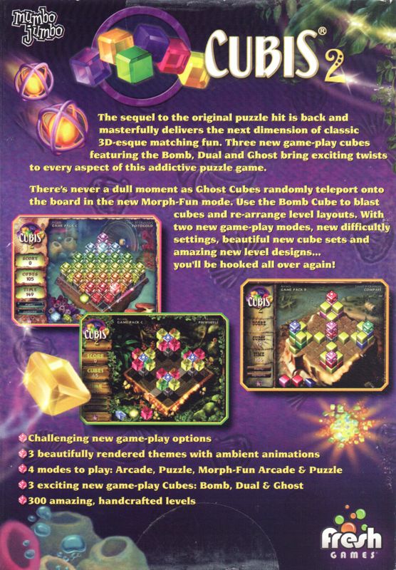 Cubis 2 cover or packaging material - MobyGames