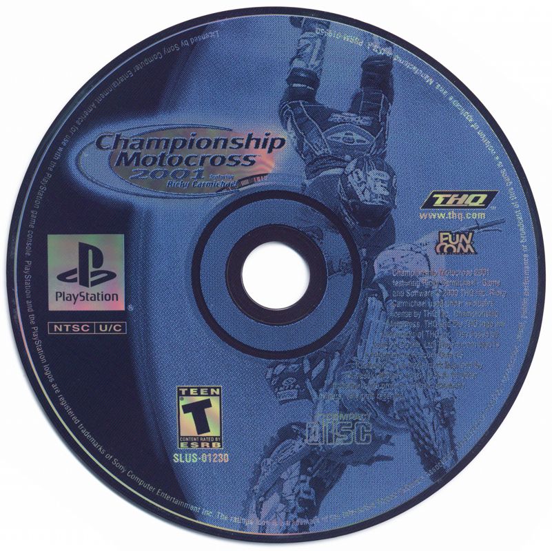 Championship Motocross 2001 Featuring Ricky Carmichael cover or ...