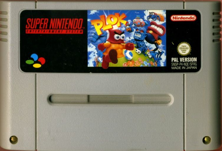 Plok cover or packaging material - MobyGames