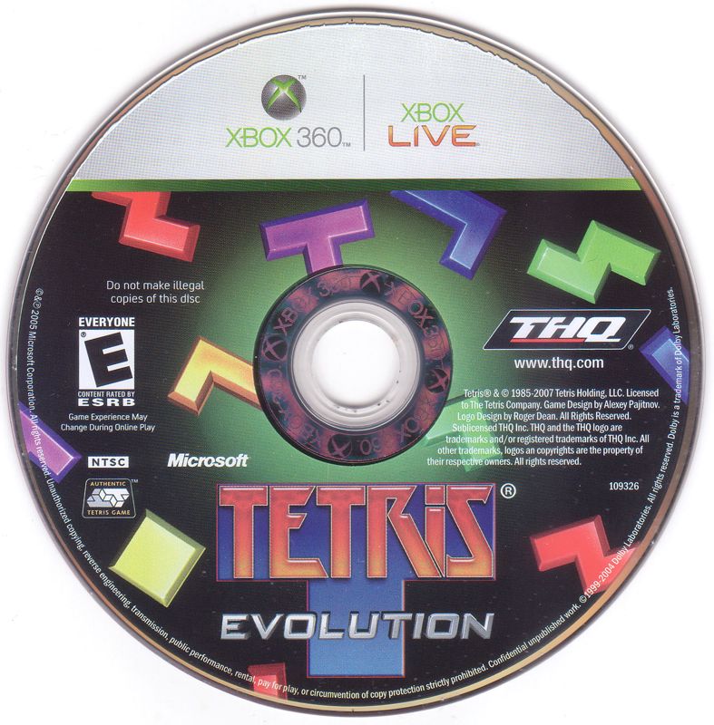 Tetris Evolution cover or packaging material - MobyGames