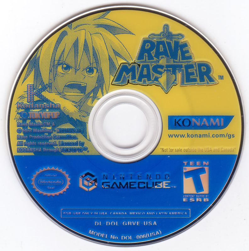 Rave Master cover or packaging material - MobyGames
