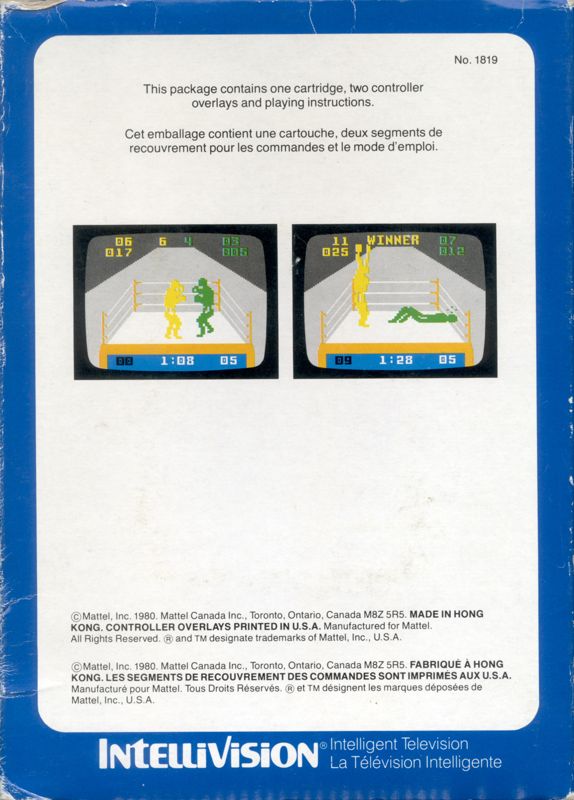 Boxing cover or packaging material - MobyGames