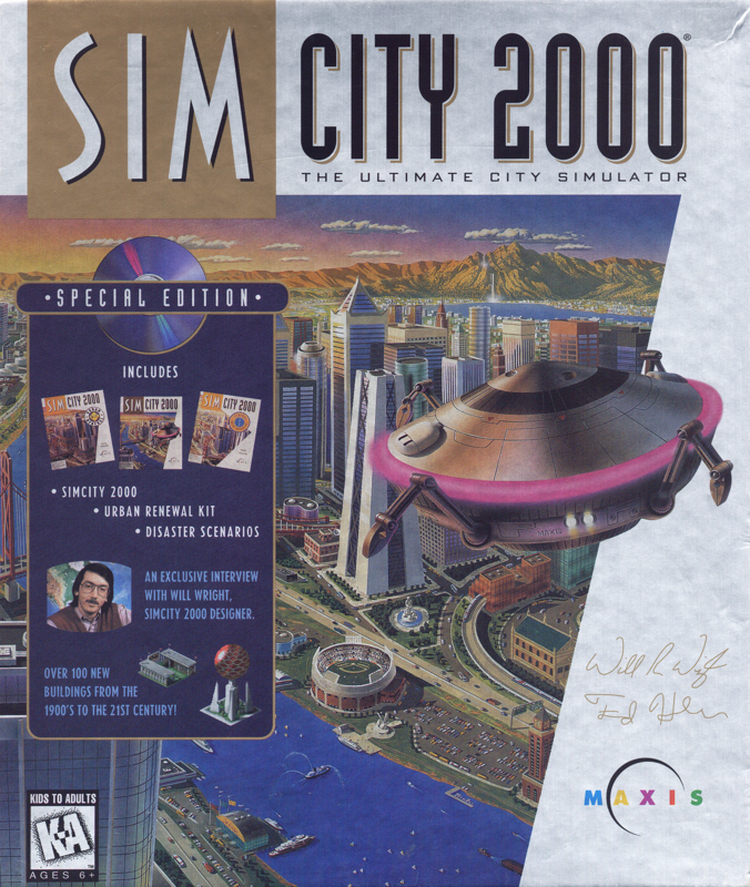 SimCity 2000: CD Collection cover or packaging material - MobyGames