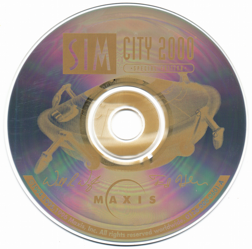 SimCity 2000: CD Collection cover or packaging material - MobyGames