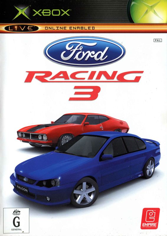 Ford Racing 3 cover or packaging material - MobyGames