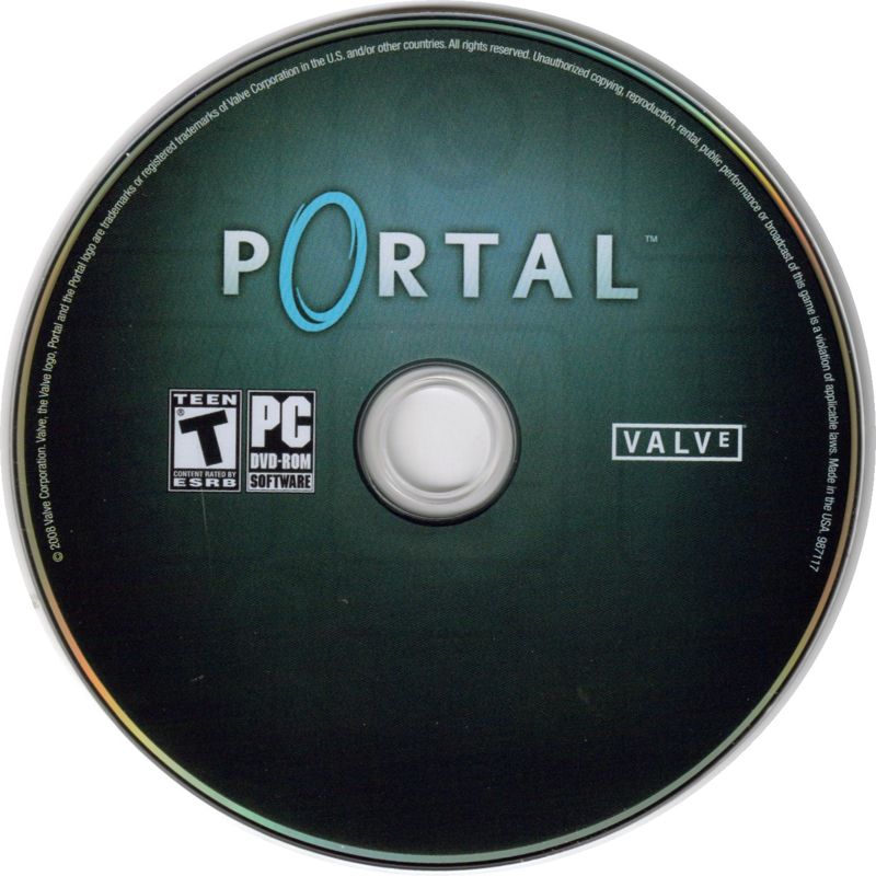Portal cover or packaging material - MobyGames