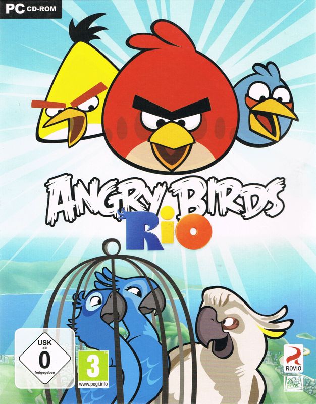 Angry Birds: Rio cover or packaging material - MobyGames