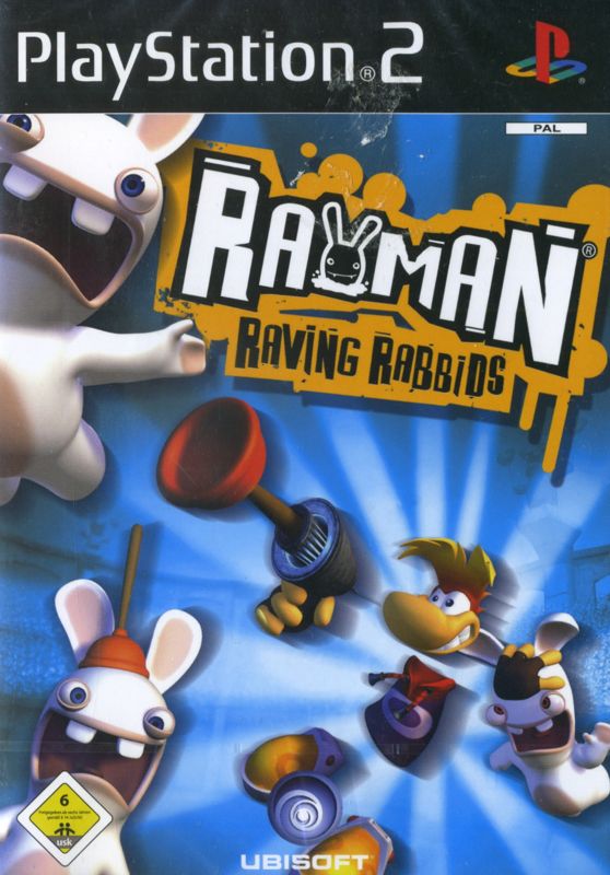 Rayman: Raving Rabbids cover or packaging material - MobyGames