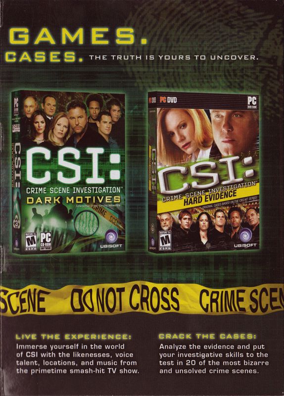 CSI: Crime Scene Investigation - Super Pack cover or packaging material ...