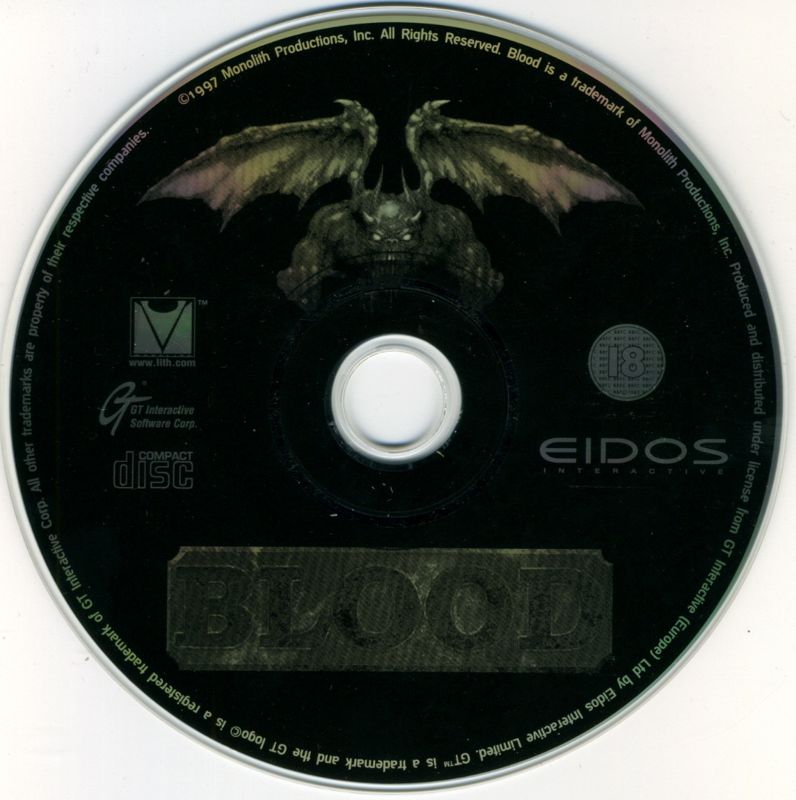 Blood cover or packaging material - MobyGames