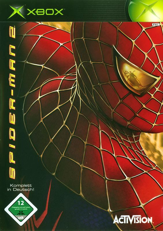 Spider-Man 2 cover or packaging material - MobyGames